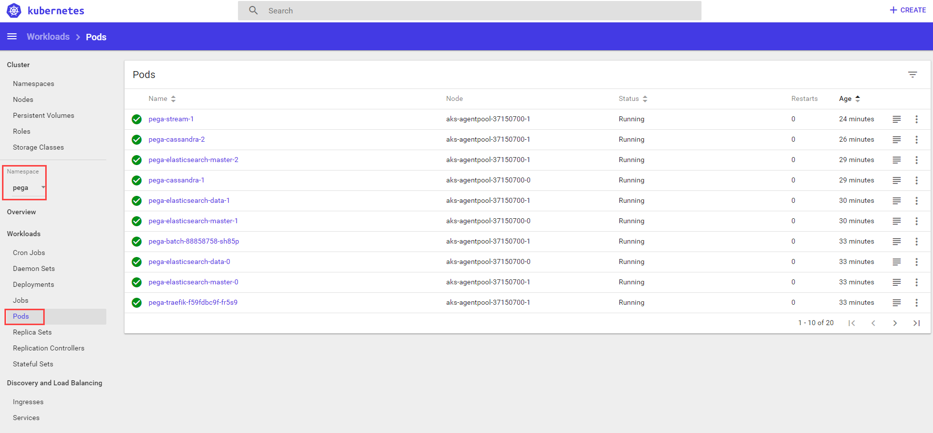 Deploying Pega Platform on a TKGI cluster | pega-helm-charts